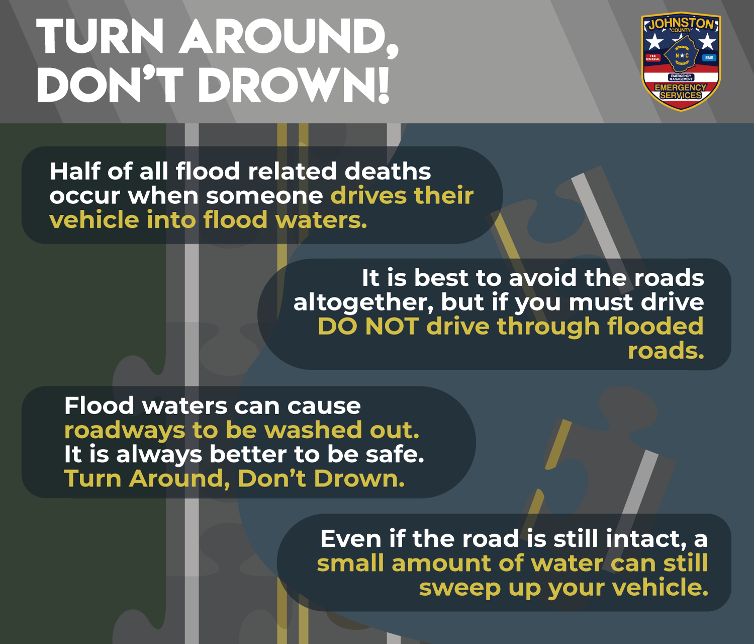 Turn Around Don't Drown | EM Division | JoCo Emergency Services